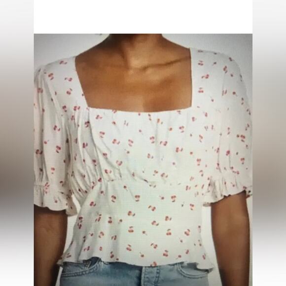 The Good Jane | Tops | Nwt The Good Jane Eloise Cherry Pop Crop Top ...